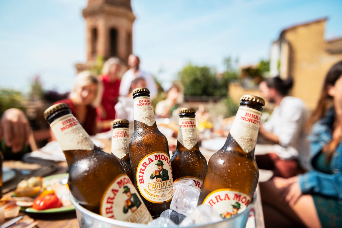 Benvenuto Birra Moretti! Het favoriete bier van Italië ligt nu ook hier ...