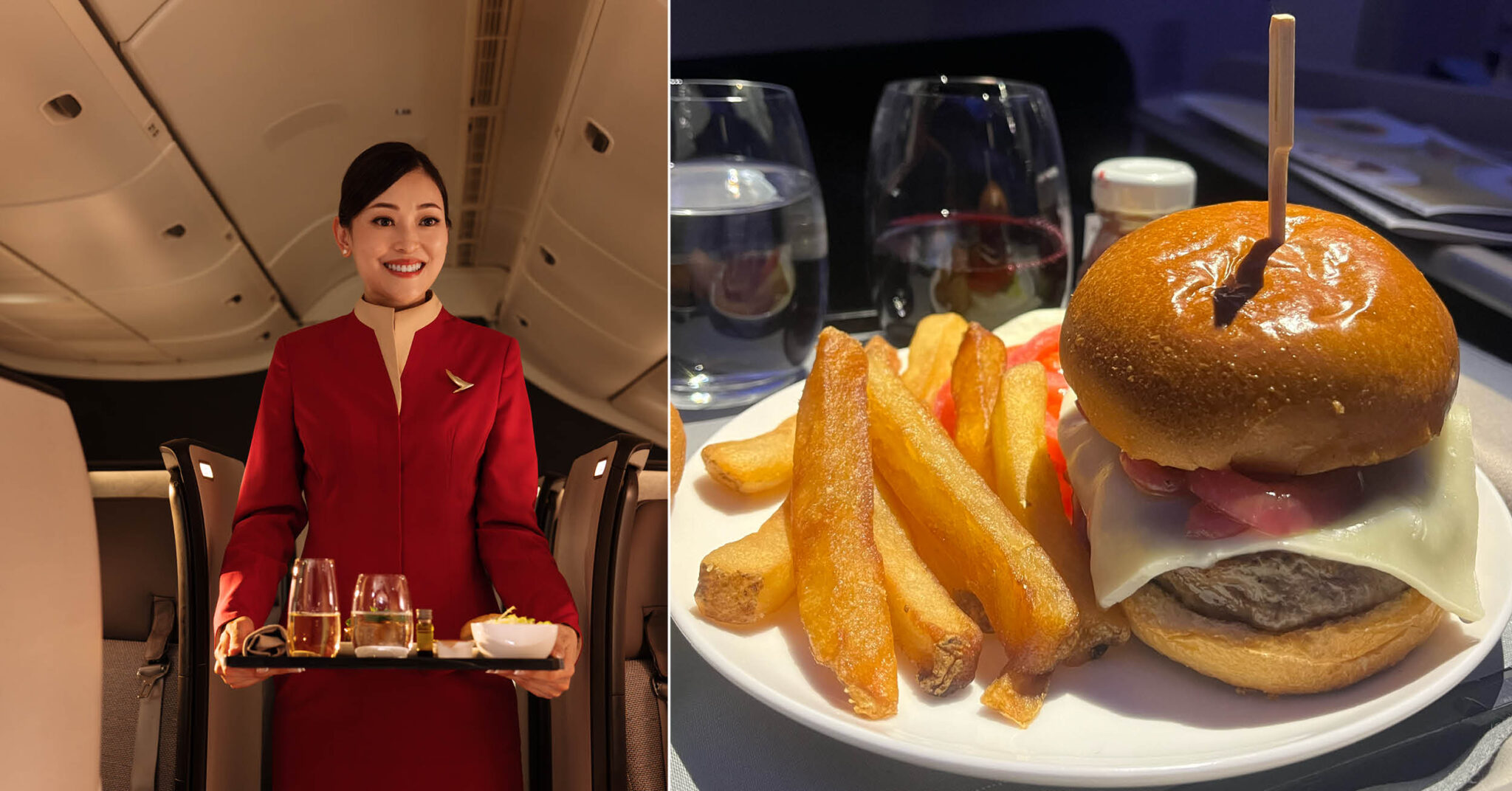 Wat eet je op 12 km hoogte? Mijn culinaire business class ervaring met ...
