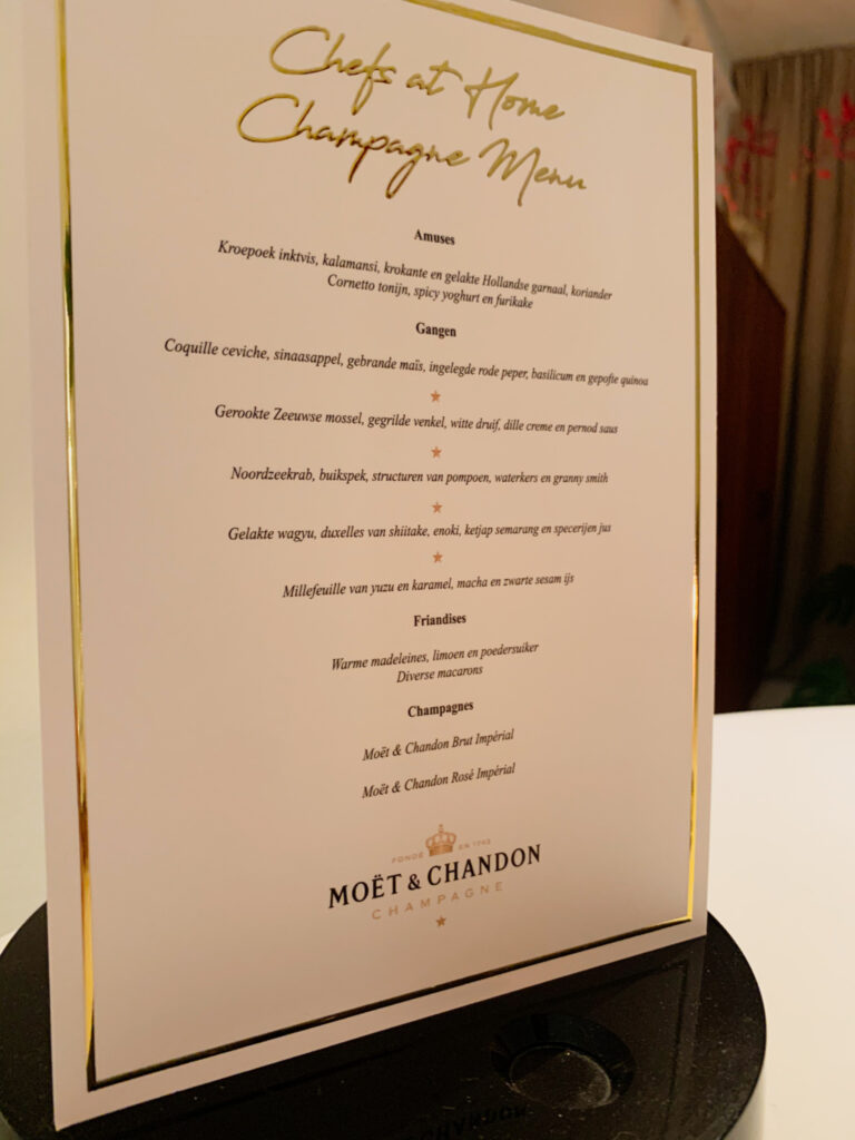 Luxe lockdown: het Champagne Menu van restaurant No Rules | FavorFlav