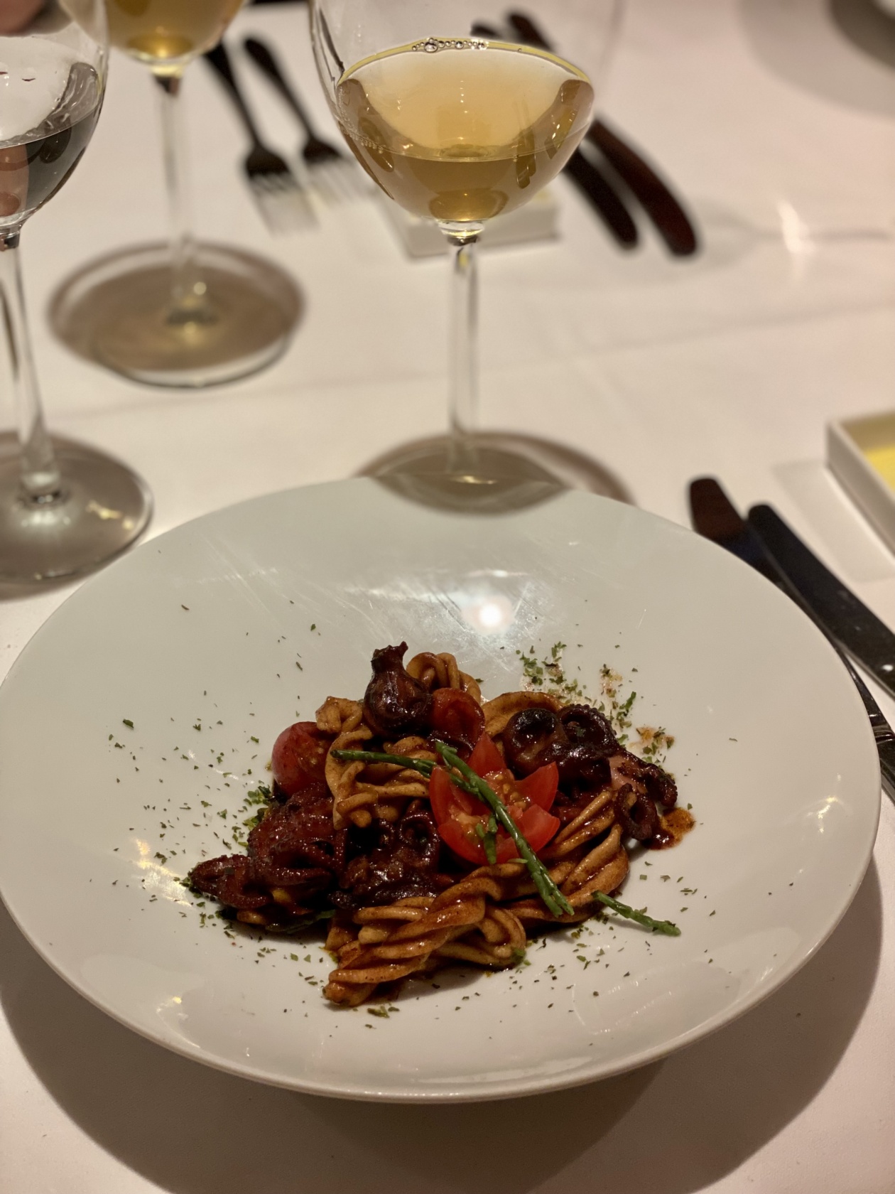 Bij het Italiaanse Slow Food restaurant Pianeta Terra in Amsterdam eet ...