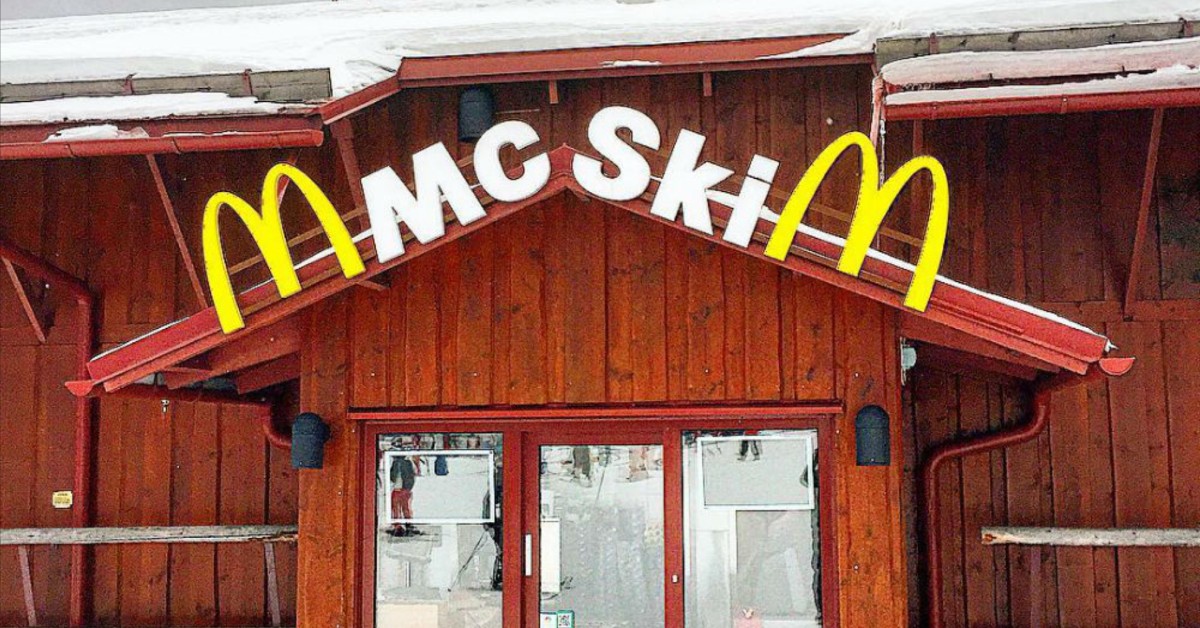 Briljant: dit land heeft een McDonald’s op de piste | FavorFlav